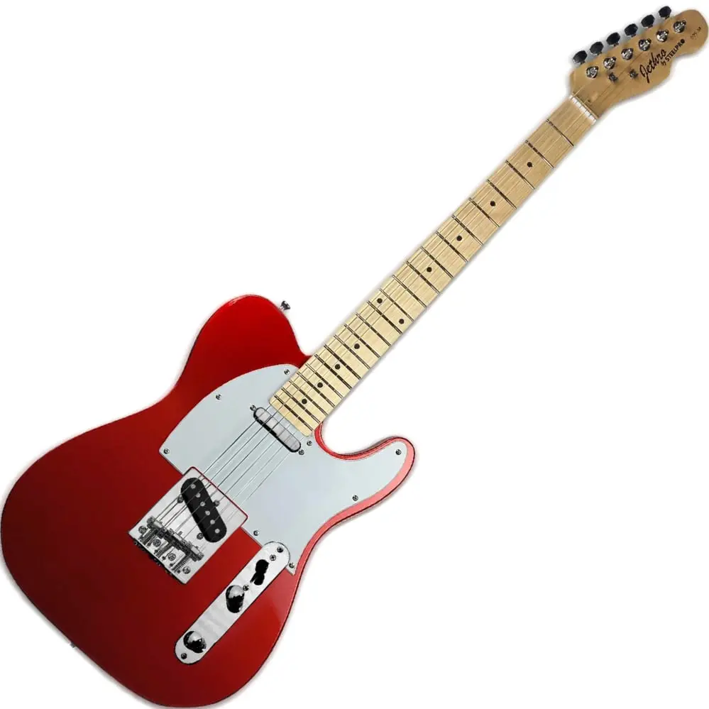 Kit Guitarra Eléctrica Jethro 029-SK | Candy Red Tele 🍎